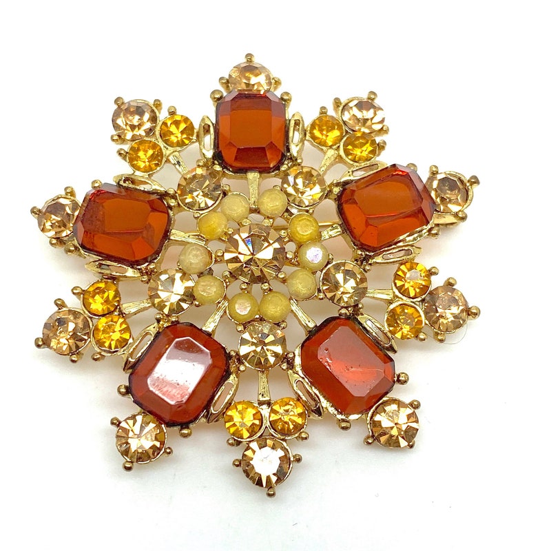 Topaz. Brooch - Etsy UK