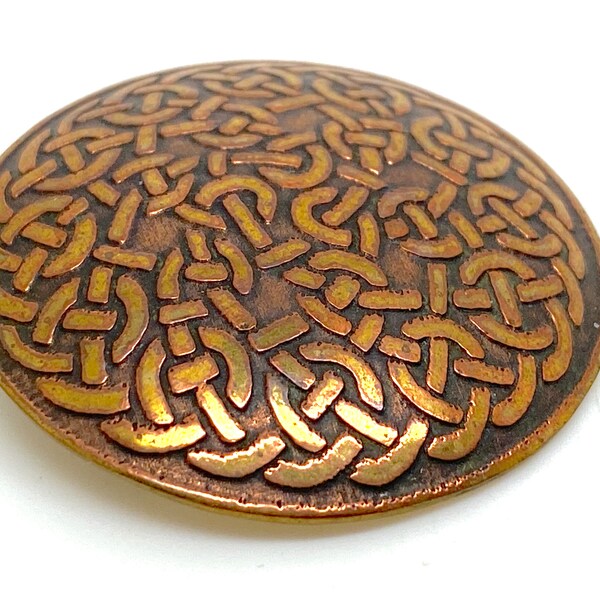 Celtic Knot Brooch - Etsy