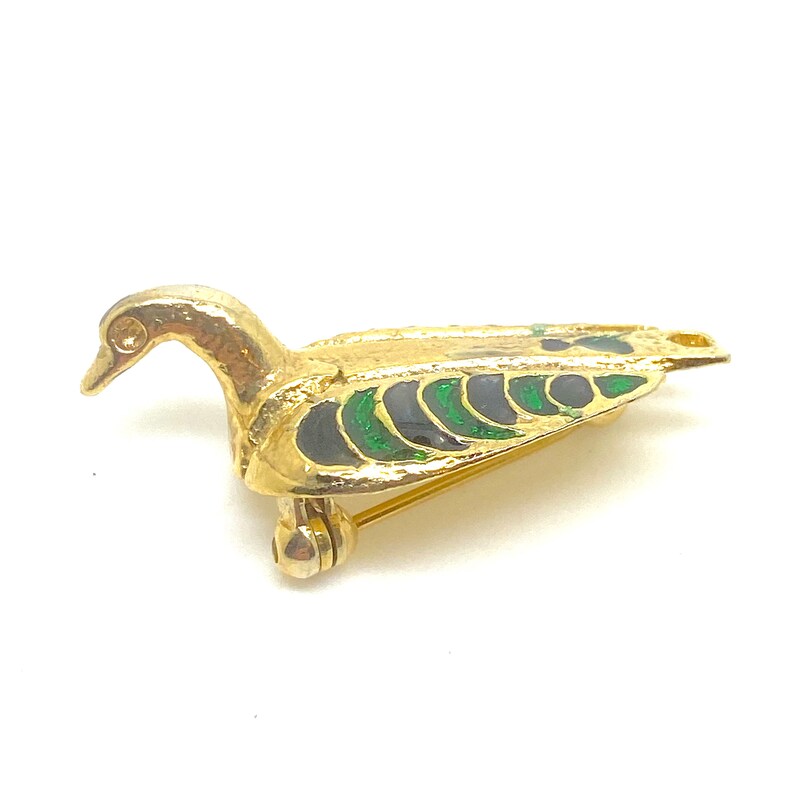 Duck Brooch - Etsy