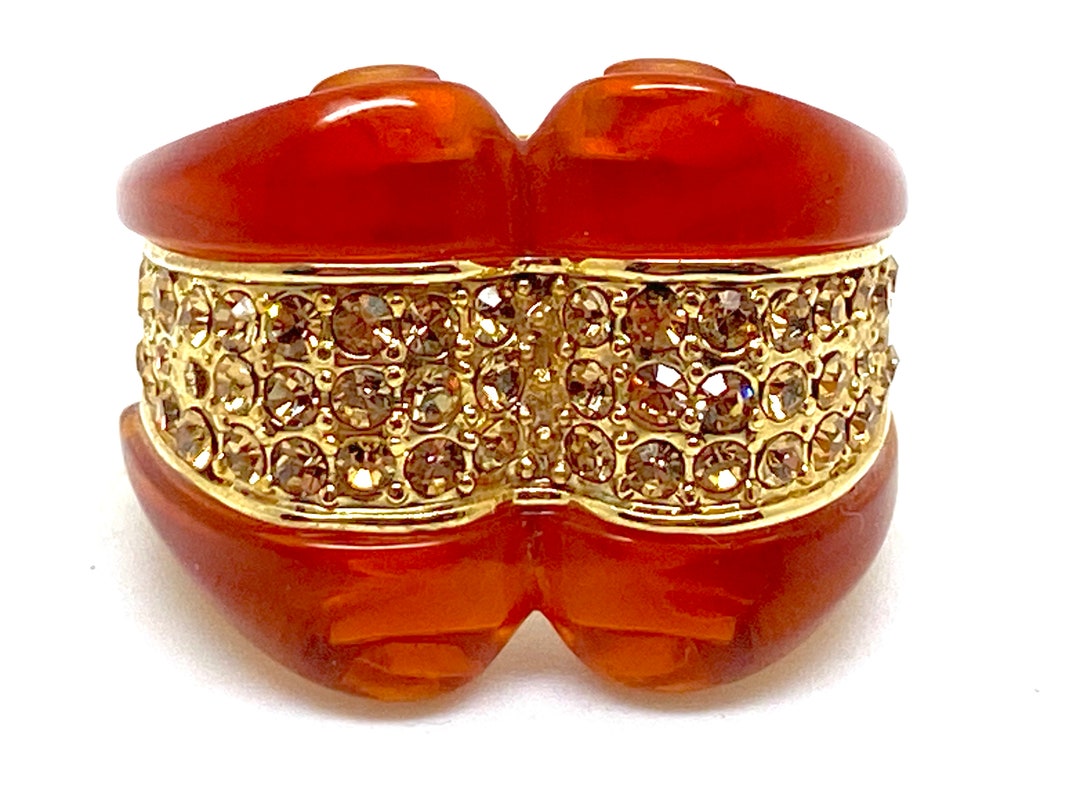 Camille Lucie American French Runway Designer Ring - Etsy