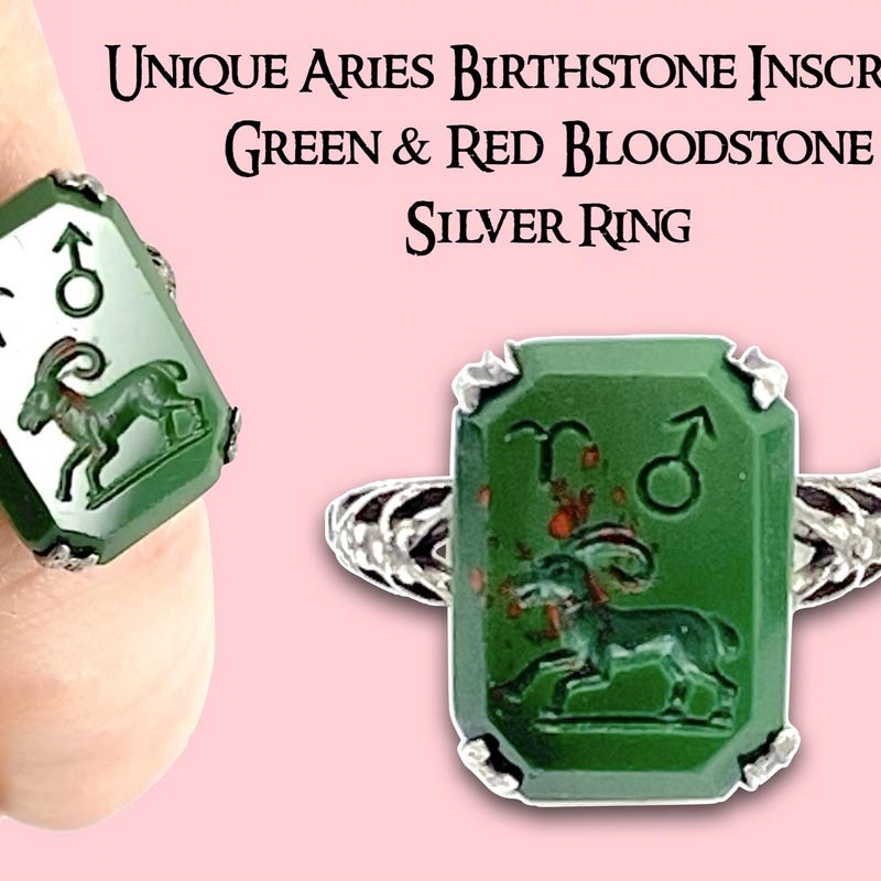 Aries Birthstone Present - Etsy UK