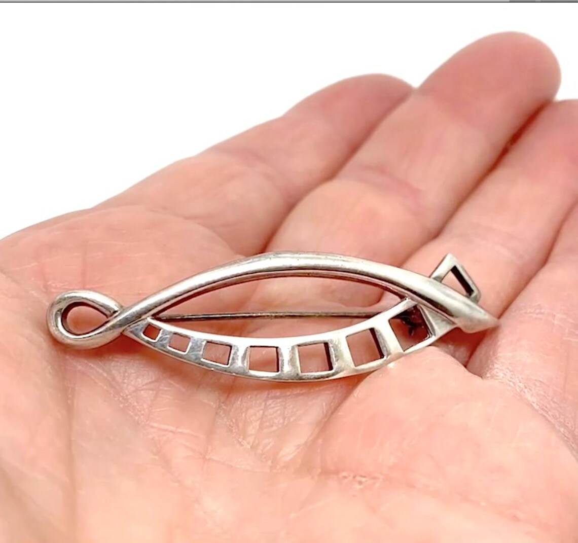 Vintage Mackintosh Brooch by Carrick Jewellers Ltd - Ladder Design - Etsy