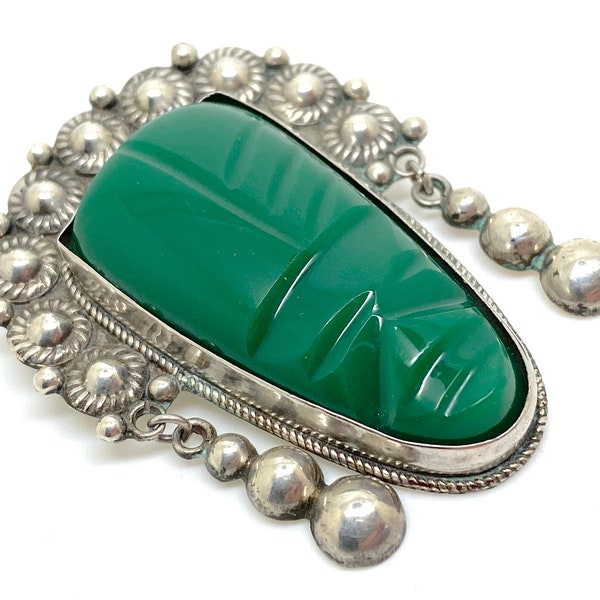 Aztec Brooch - Etsy UK