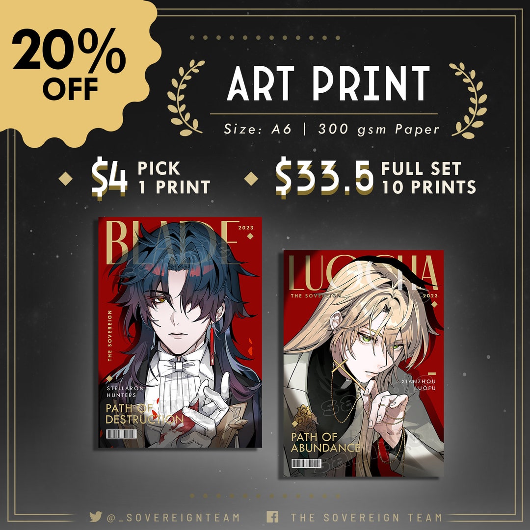 SALE Honkai Star Rail A6 Art Print HSR Red Carpet - Etsy UK