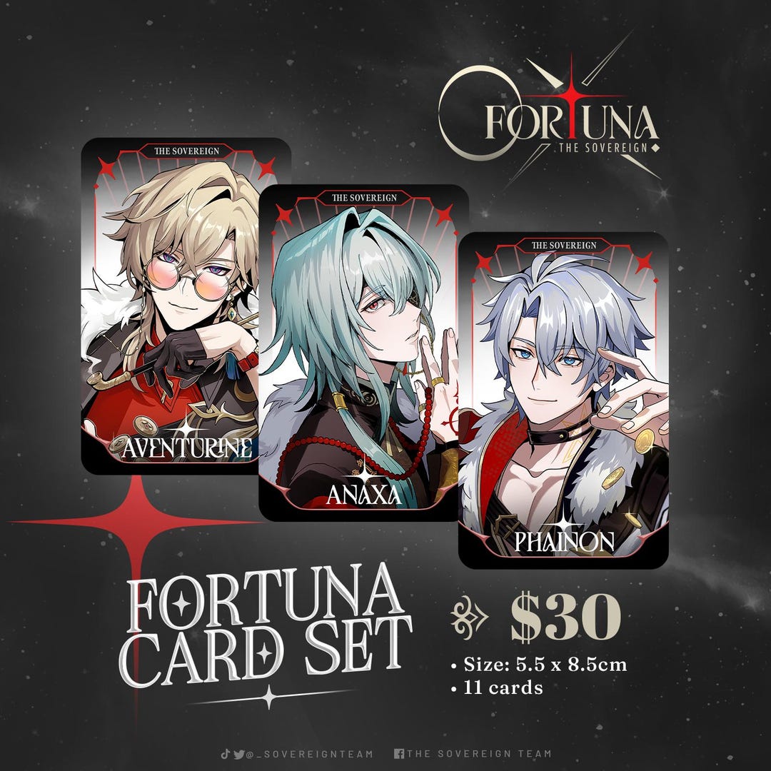 Honkai Star Rail Fortuna | HSR Photocard - Etsy UK