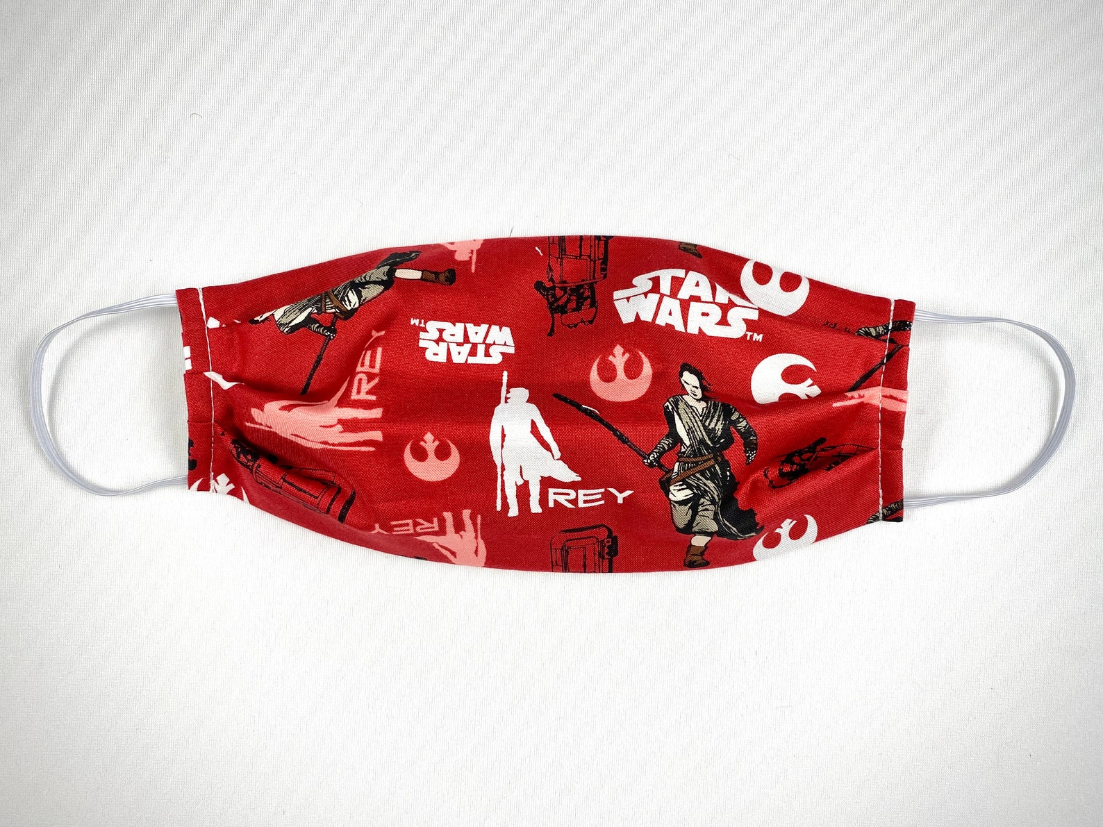 Star Wars Rey Print Face Mask Washable Face Mask Reusable - Etsy