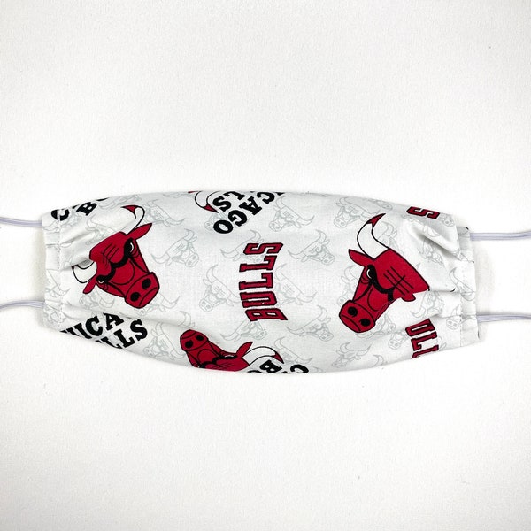 Chicago Bulls Face Mask - Etsy