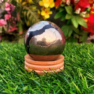 Natural 65mm Golden Apache Gold Stone Healing Metaphysical Spirit Power ...