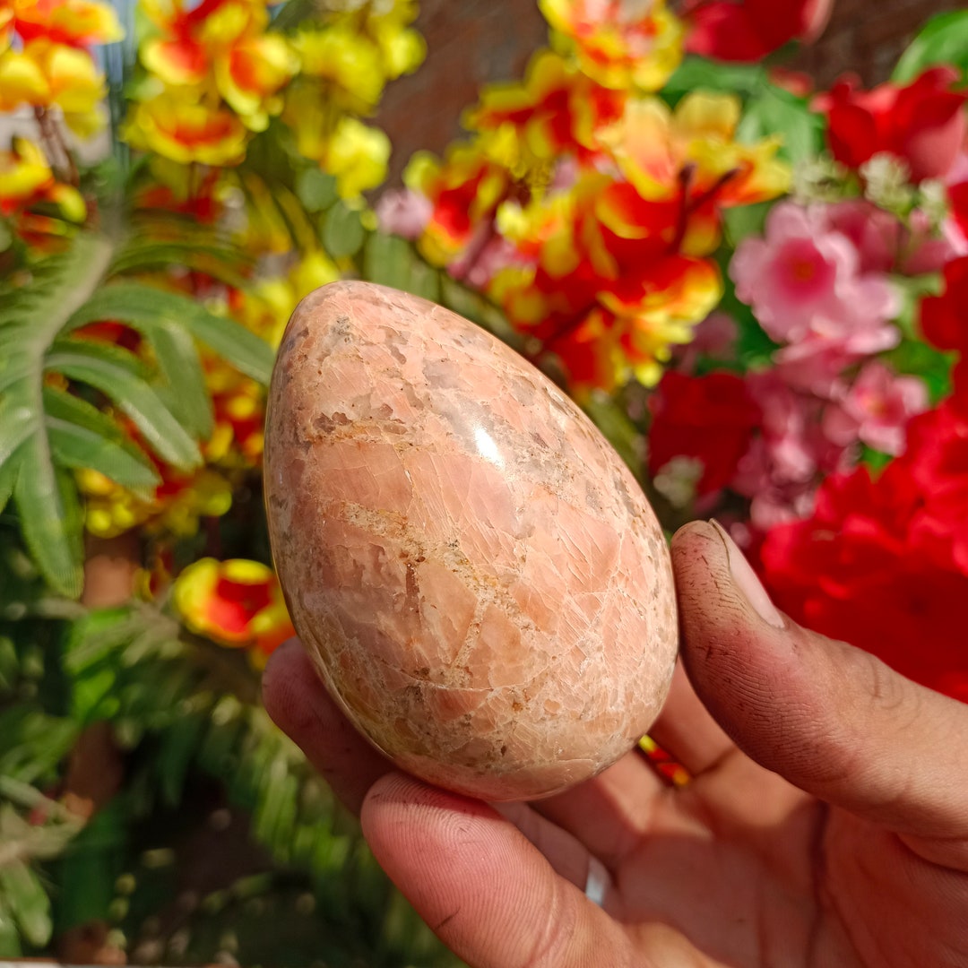 Natural 70MM Pink Rosophia Chakra Stone Metaphysical - Etsy