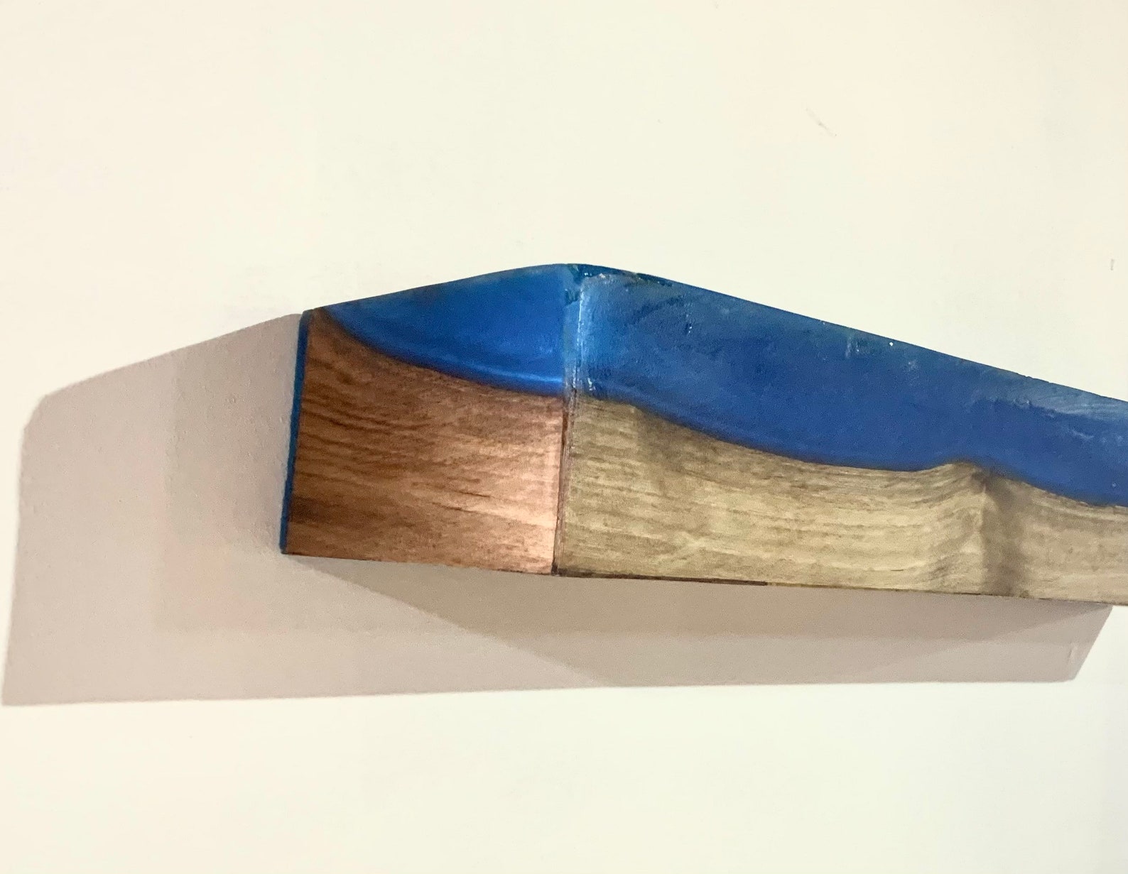 8 Deep Epoxy Resin Floating Shelves | Etsy