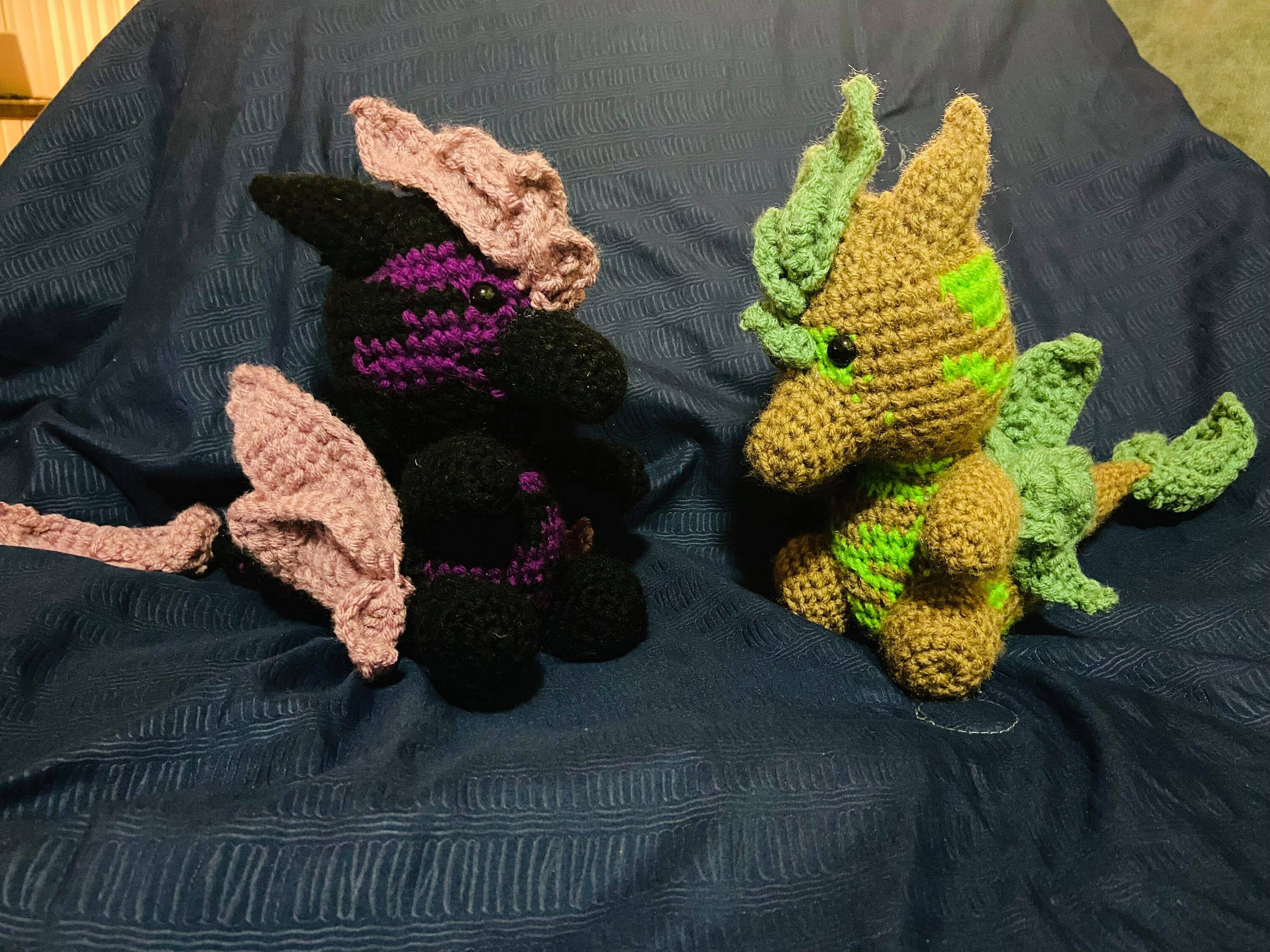 Crochet Pattern Dragon, Easy Crochet Pattern Toy Dragon, Amigurumi ...