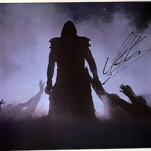 The Undertaker Signed WWE 11x17 Poster Certification HOLOGRAM ...