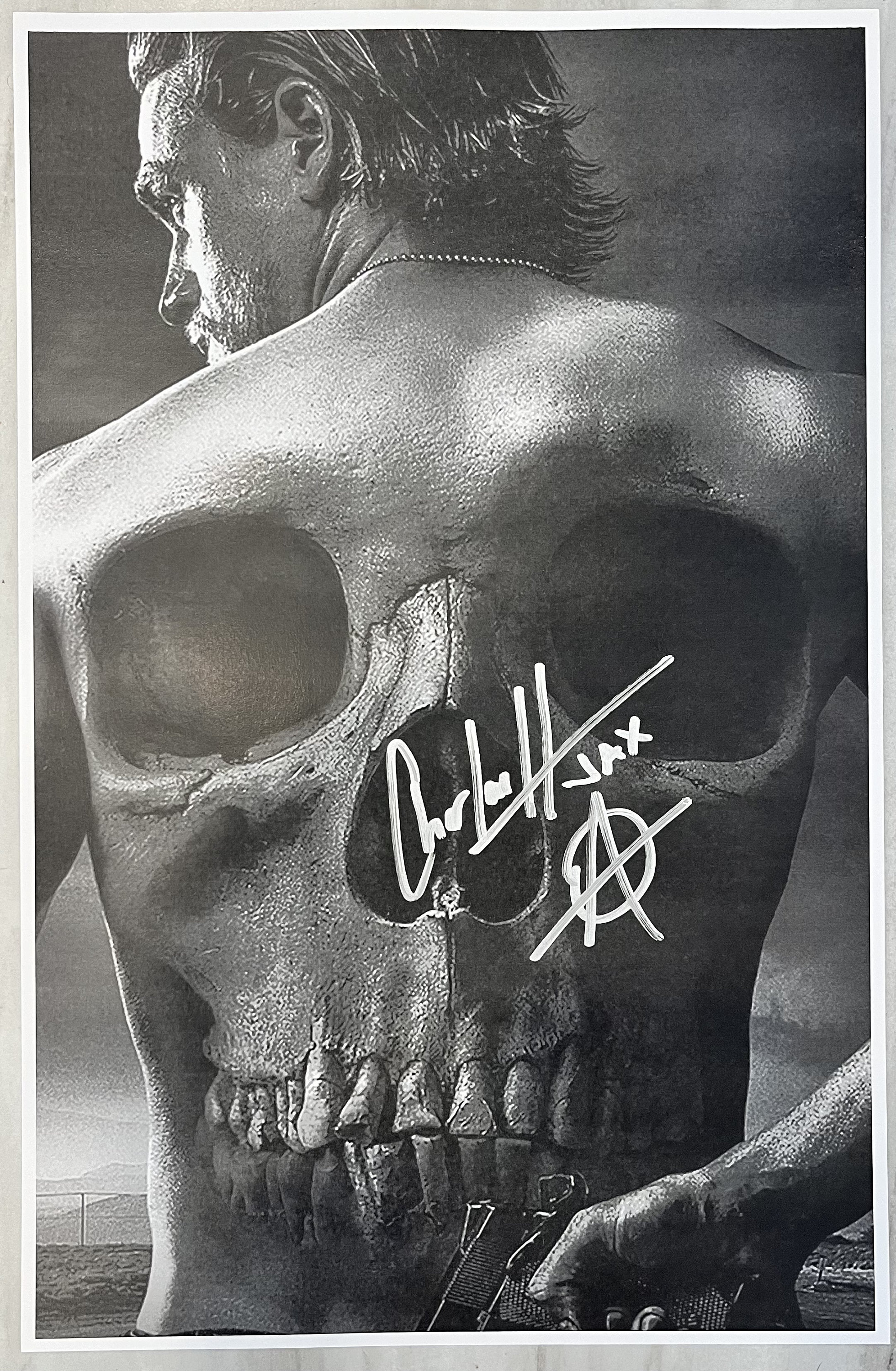 Charlie Hunnam Signed Sons of Anarchy 11x17 Poster Certification ...