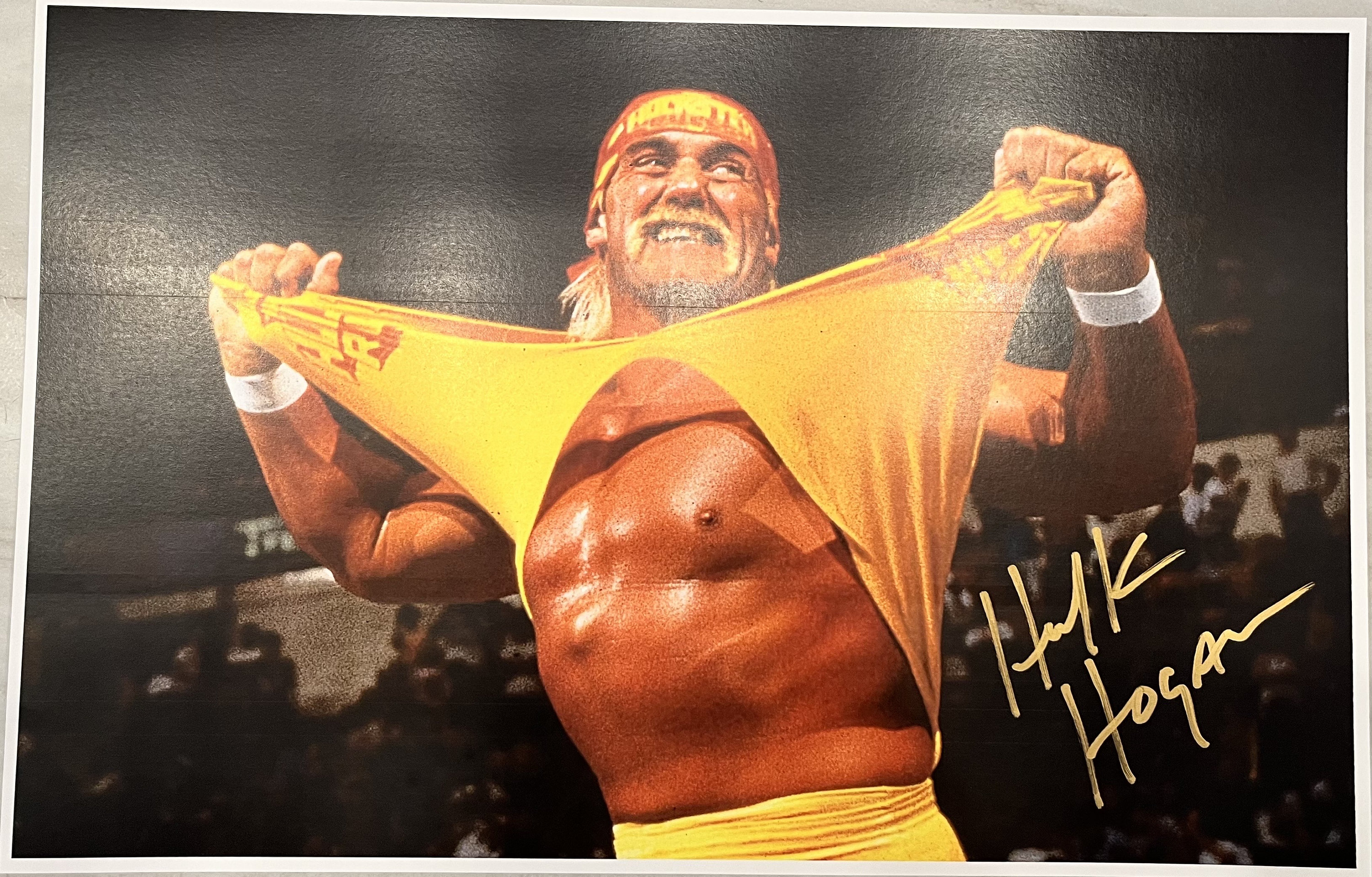 Hulk Hogan Signed WWE 11x17 Poster Certification HOLOGRAM Hulkamania - Etsy