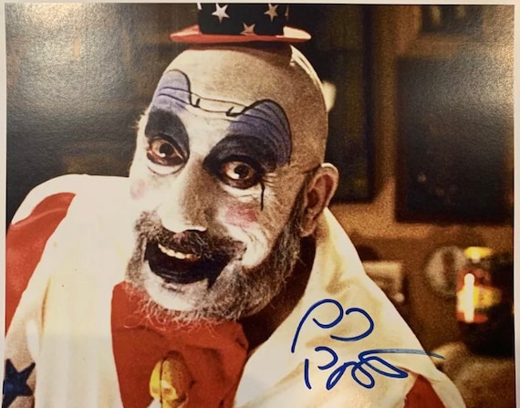 Sid Haig Captain Spaulding Signed House of 1000 Corpses 8x10 | Etsy