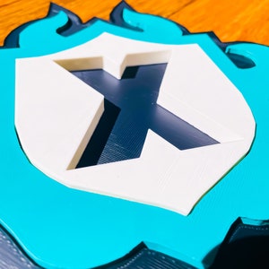 Splatoon Inspired X-RANK Badge Office Plaque Made to Order - Etsy