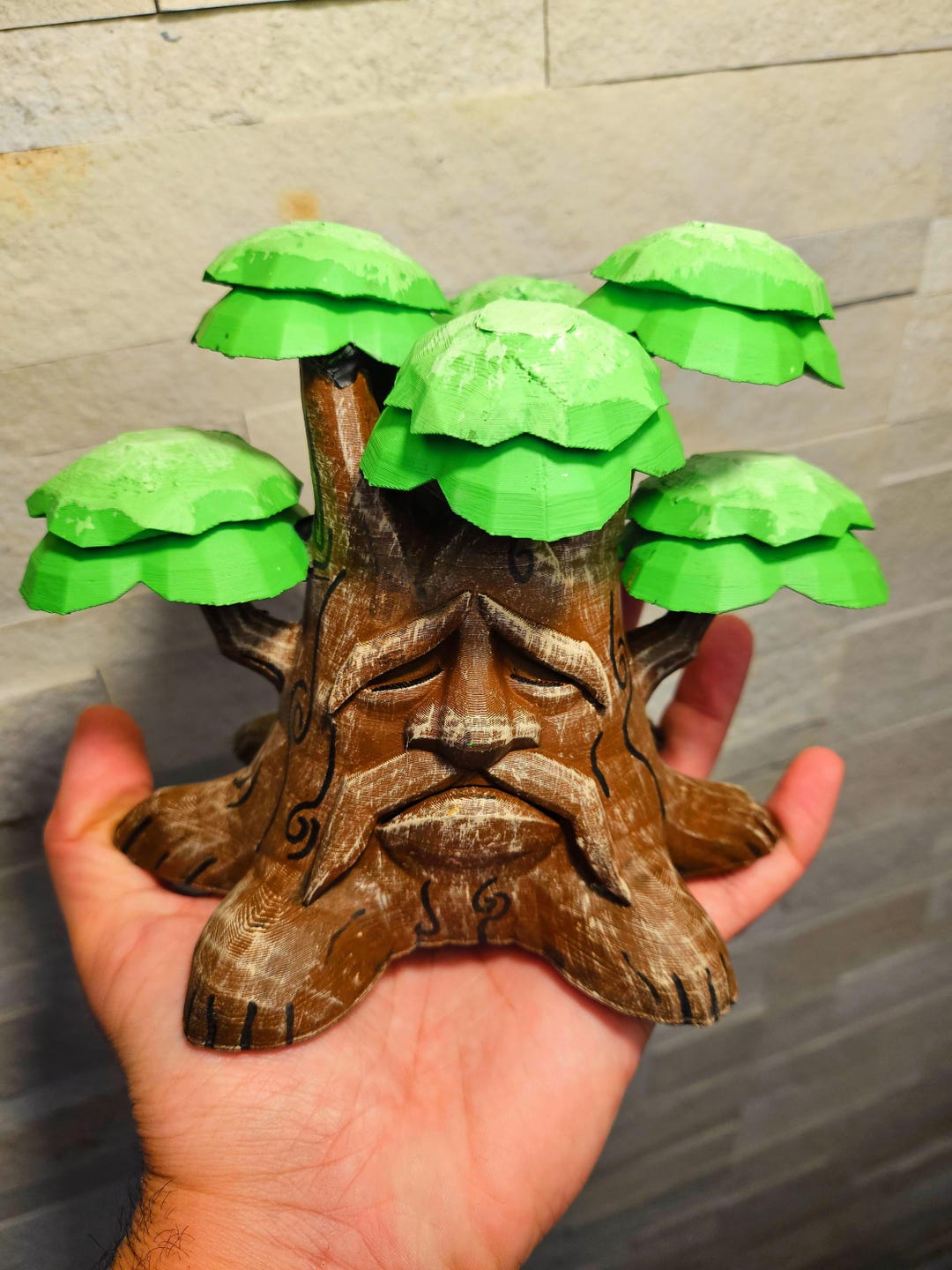 Echoes of Wisdom Great DEKU Tree Chibi Inspired Statue Made to Order - Etsy