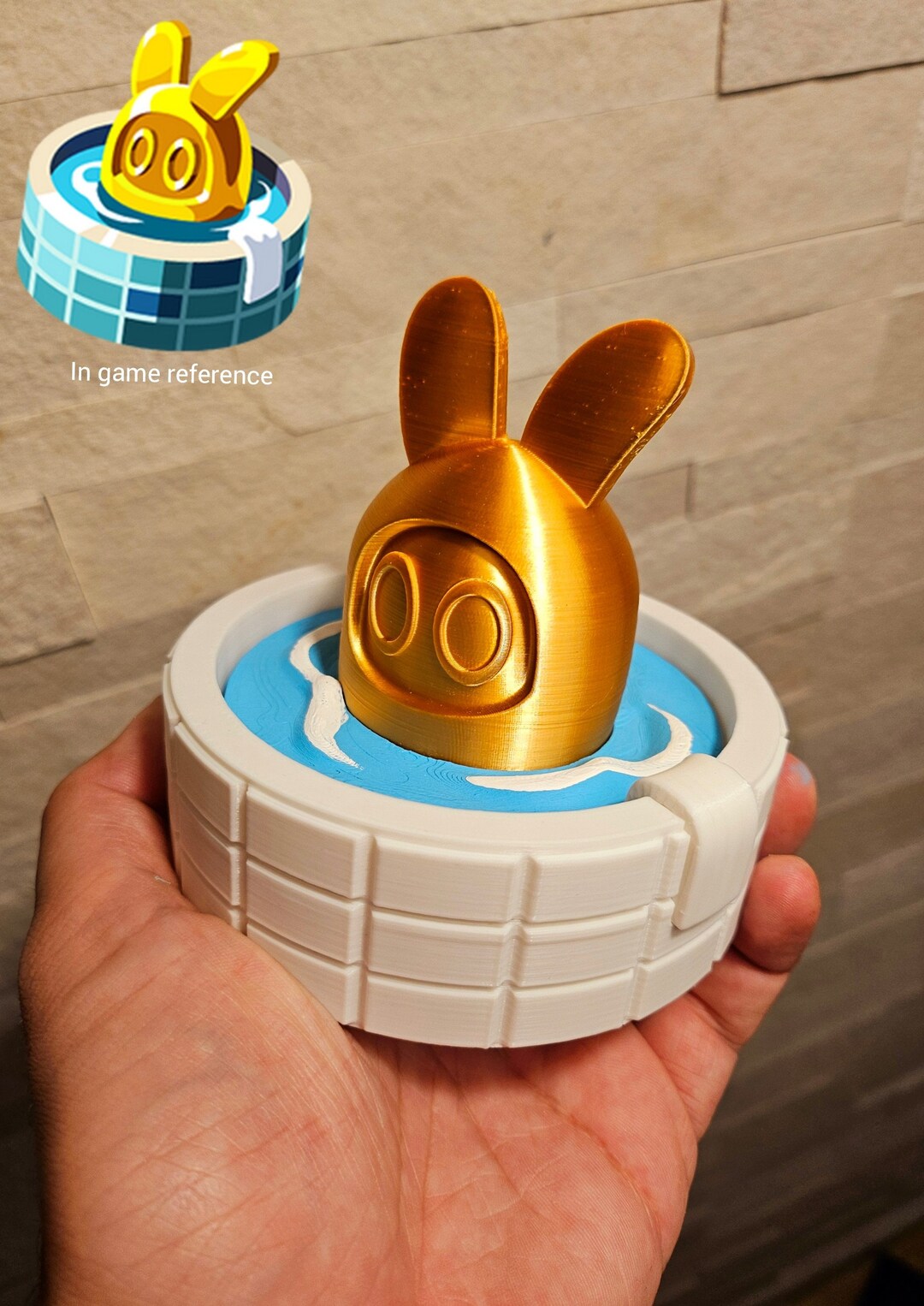 Zenless Zone Zero Inspired Boopon Statue Hand Painted Made to Order - Etsy