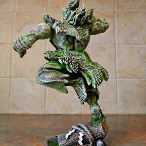 SF6 Inspired Akuma Statue 8.5 Tall made to Order - Etsy