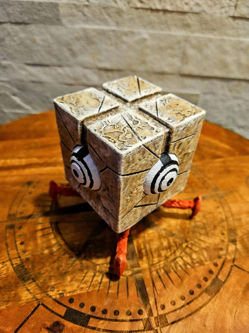 Code Lyoko Inspired Cube Blok Statue Made to Order - Etsy