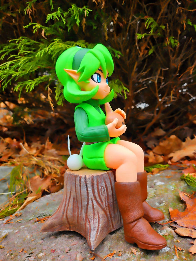 Zelda Saria Ocarina of Time 9 Inch Tall Inspired Statue MADE TO ORDER ...