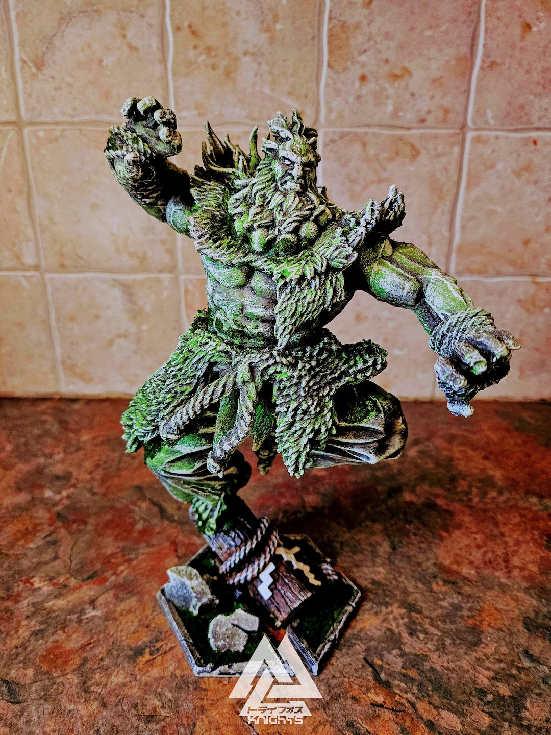 SF6 Inspired Akuma Statue 8.5 Tall made to Order - Etsy