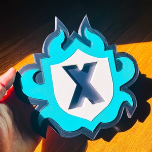 Splatoon Inspired X-RANK Badge Office Plaque Made to Order - Etsy