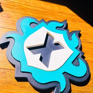 Splatoon Inspired X-RANK Badge Office Plaque Made to Order - Etsy