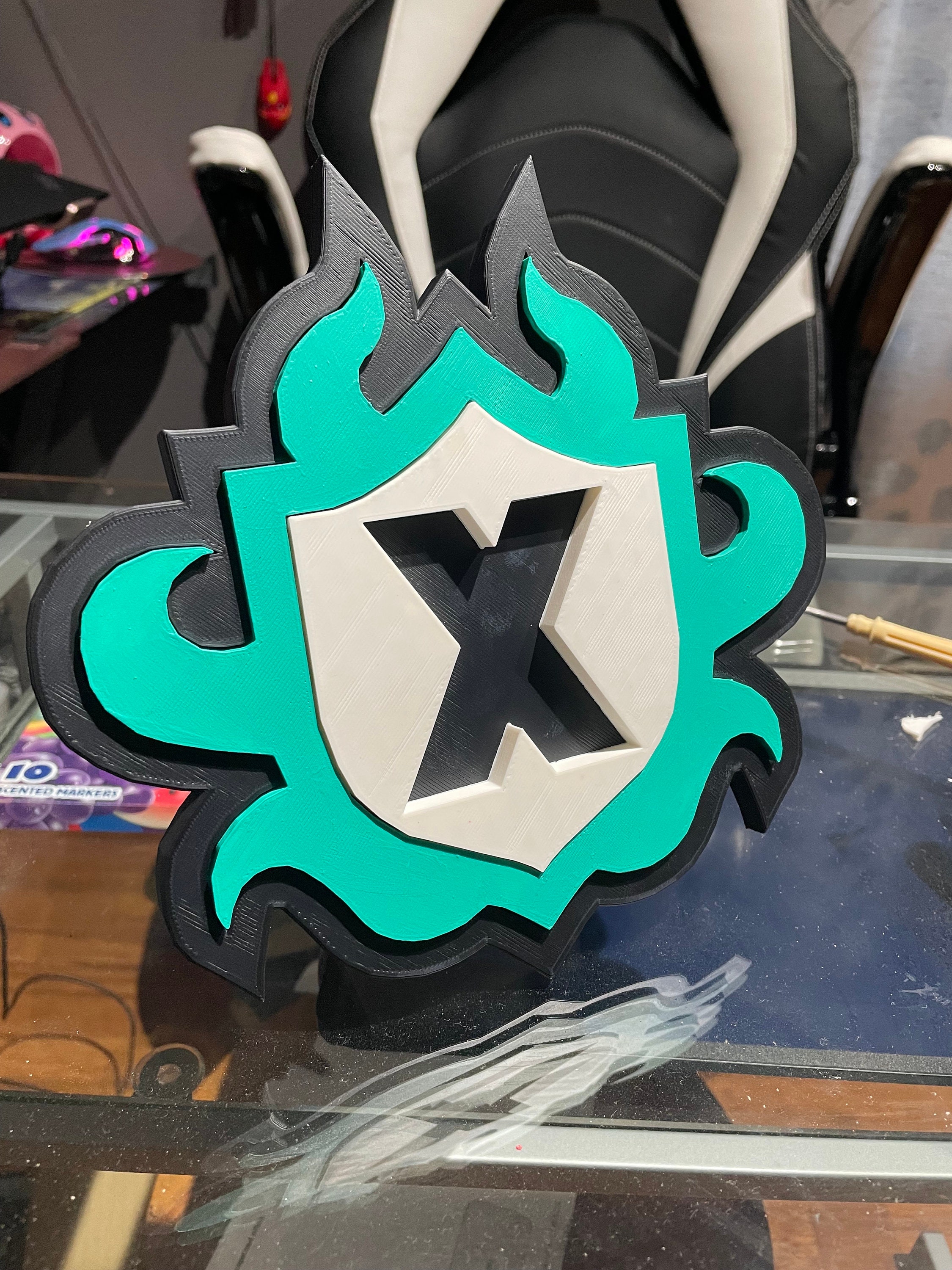 Splatoon Inspired X-RANK Badge Office Plaque - Etsy