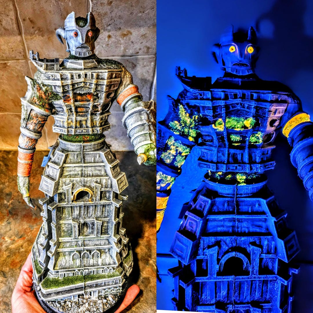Malus Shadow of the Colossus Statue, Glow in Dark Eyes (12 Inch) - Etsy