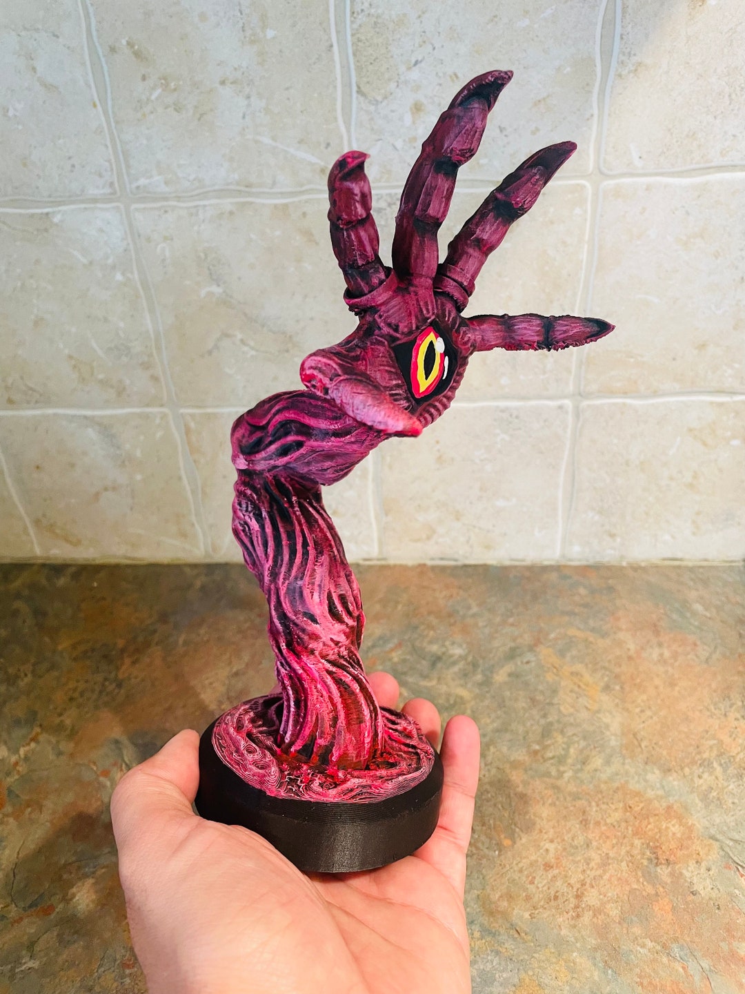 Zelda Tears of the Kingdom Inspired 9 Inch Tall Gloom Hand Statue Fully ...