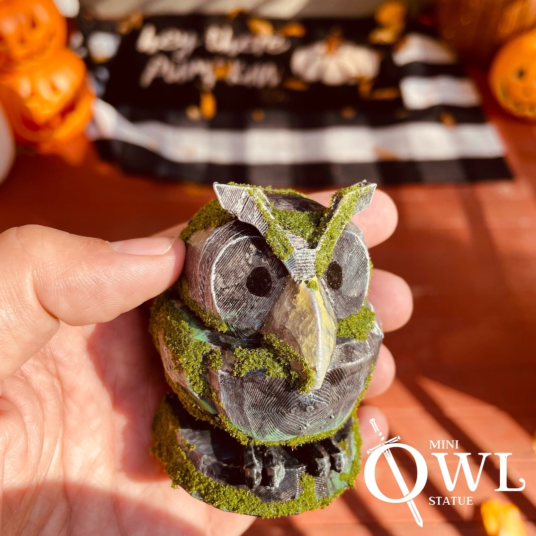Links Awakening Inspired OWL MINI STATUE Make to Order - Etsy