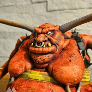 Dungeon Keeper Bile Demon Statue Made to Order - Etsy