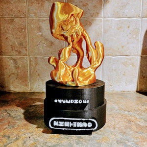 Splatoon Inspired Championship Trophy Replica Made to Order - Etsy