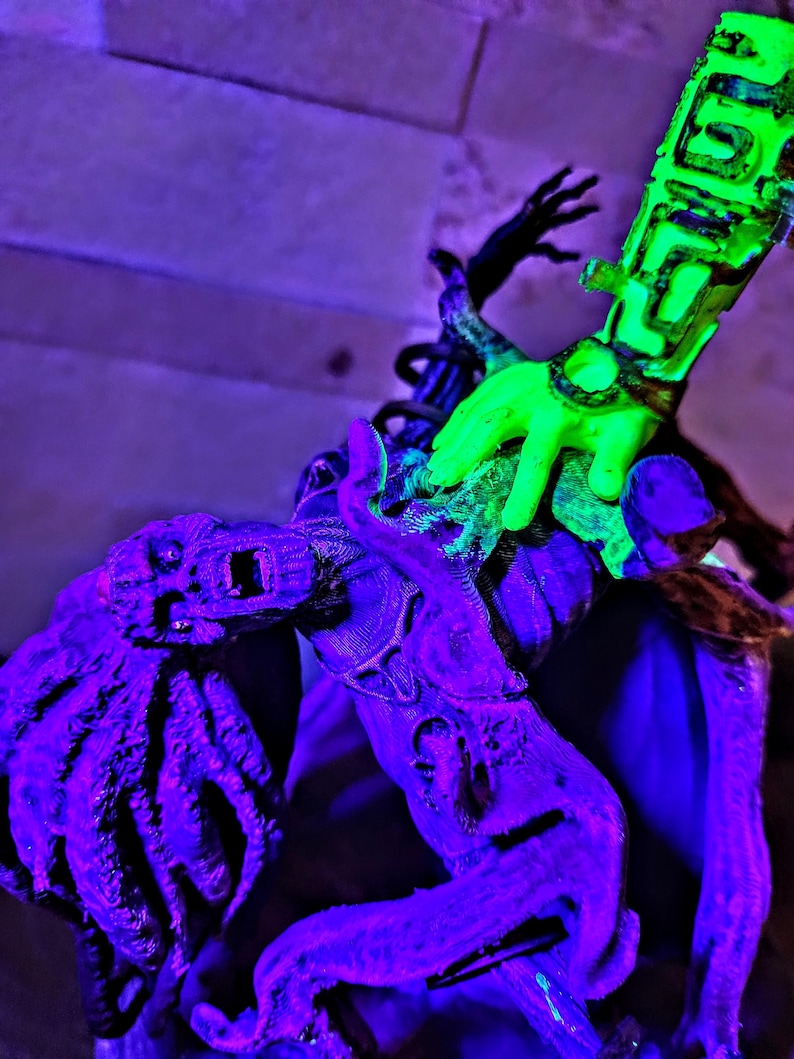 Mummy Ganondorf Inspired Statue Tears of the Kingdom Hand Painted MADE ...