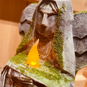 Zelda Inspired Goddess Statue With LED Light Handpainted - Etsy