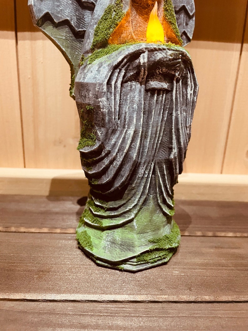 Zelda Inspired Goddess Statue With LED Light Handpainted - Etsy