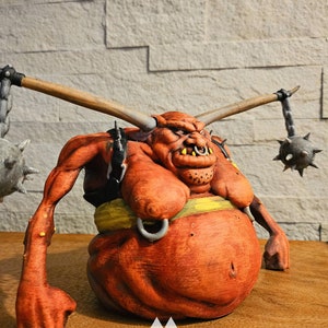 Dungeon Keeper Bile Demon Statue Made to Order - Etsy