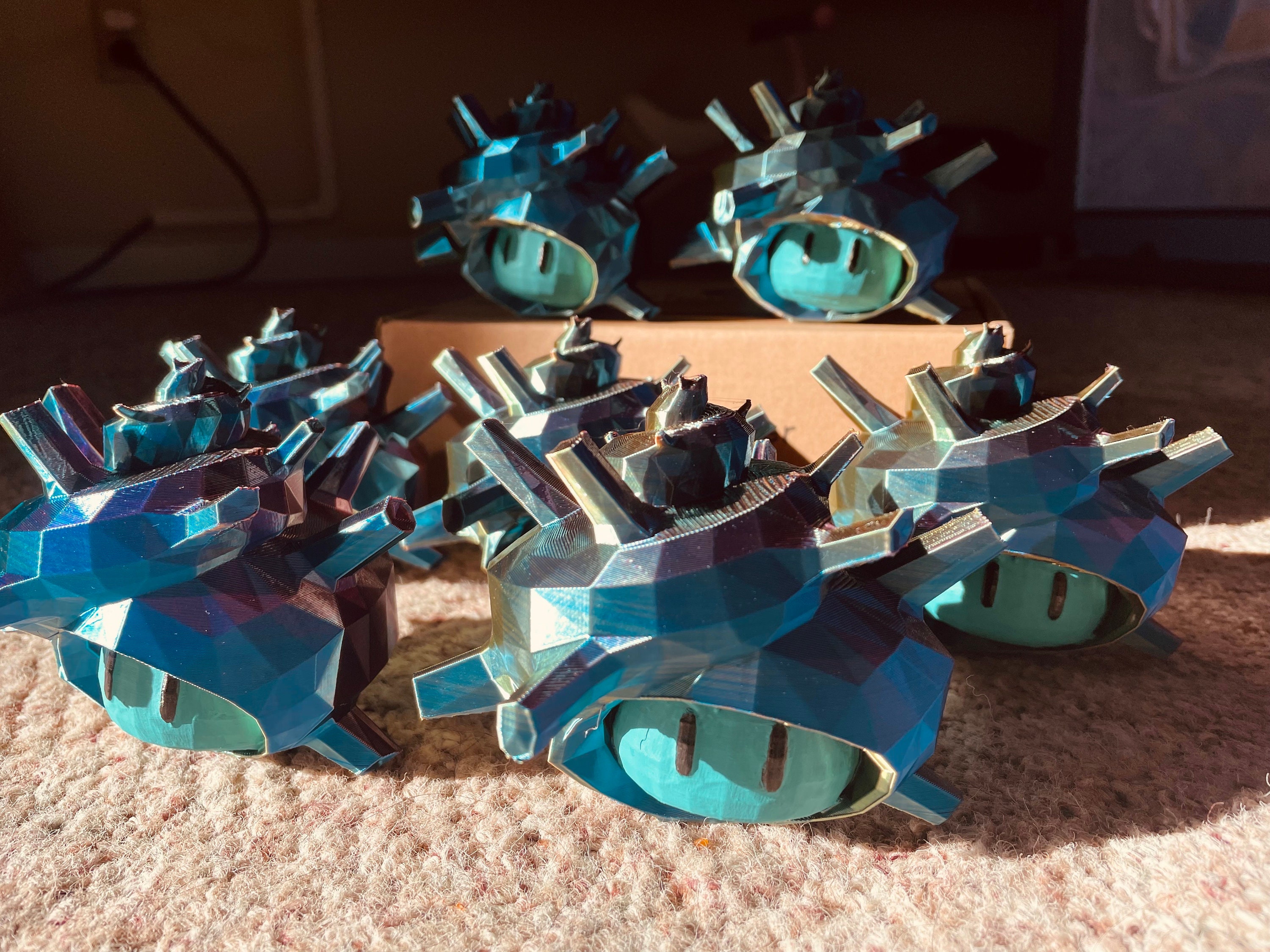 Splatoon Inspired Super Sea Snail Replica Statue. Made to Order - Etsy