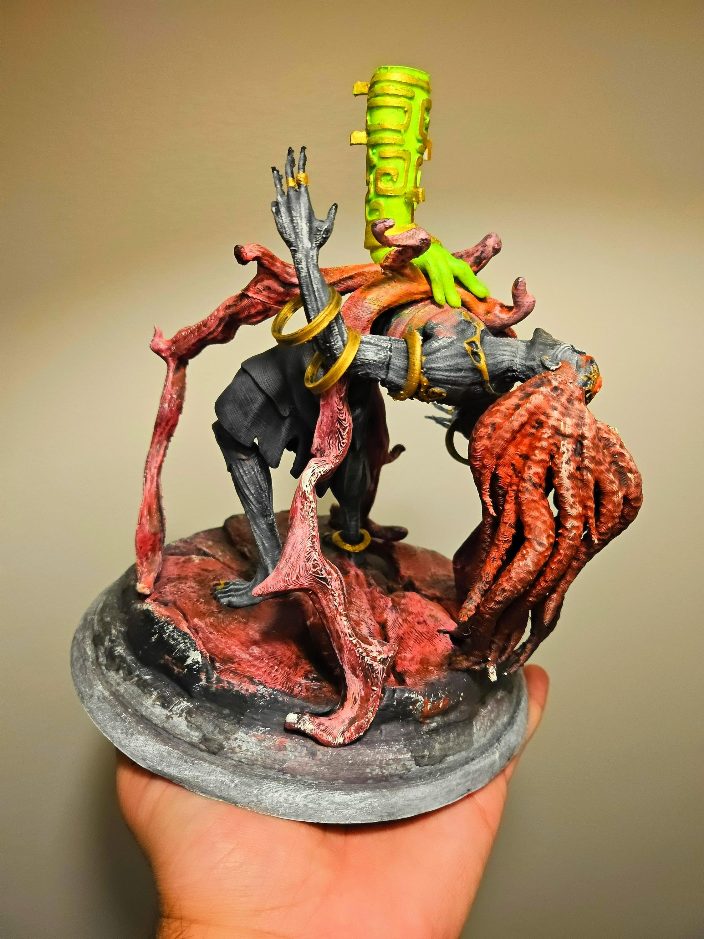 Mummy Ganondorf Inspired Statue Tears of the Kingdom Hand Painted MADE ...