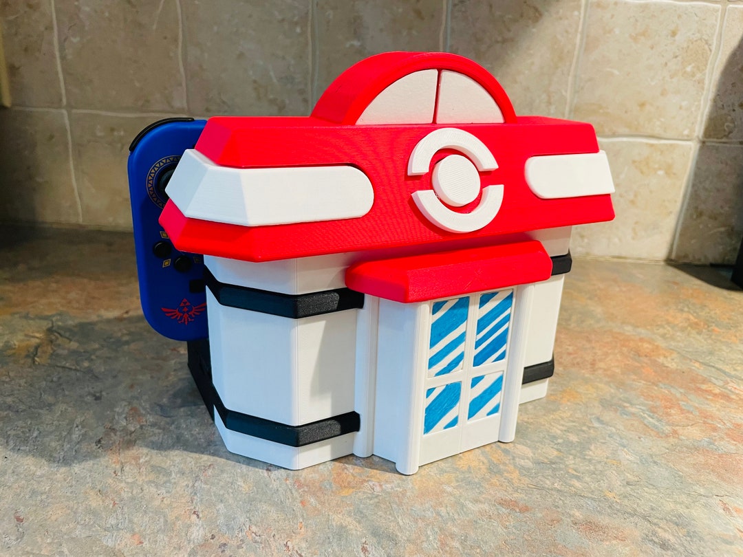Poke Center Inspired Nintendo Switch or Switch 2 Dock Cover Made to ...