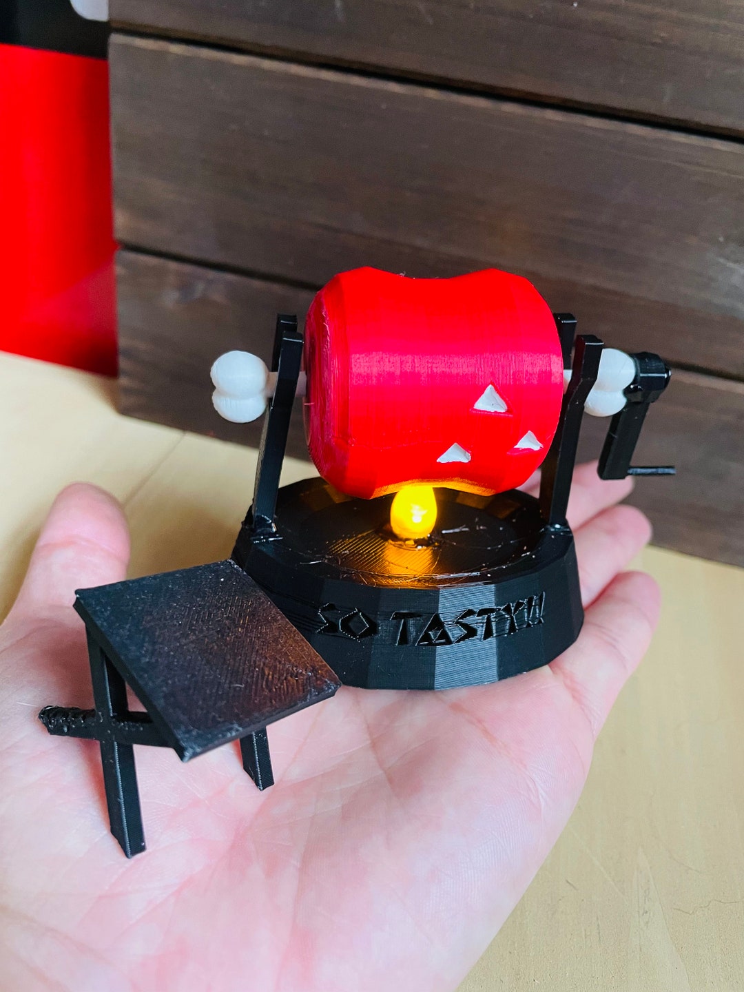 Monster Hunter “so Tasty” Mini BBQ Spit LED Made to Order - Etsy