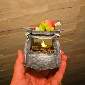 Zelda Botw and Totk Inspired "cooking Pot" LED Statue! Made to Order - Etsy