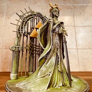 Zelda Inspired Princess of Hyrule Temple of Time Statue Diorama ...