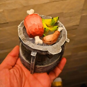 Zelda Botw and Totk Inspired "cooking Pot" LED Statue! Made to Order - Etsy