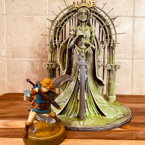 Zelda Inspired Princess of Hyrule Temple of Time Statue Diorama ...