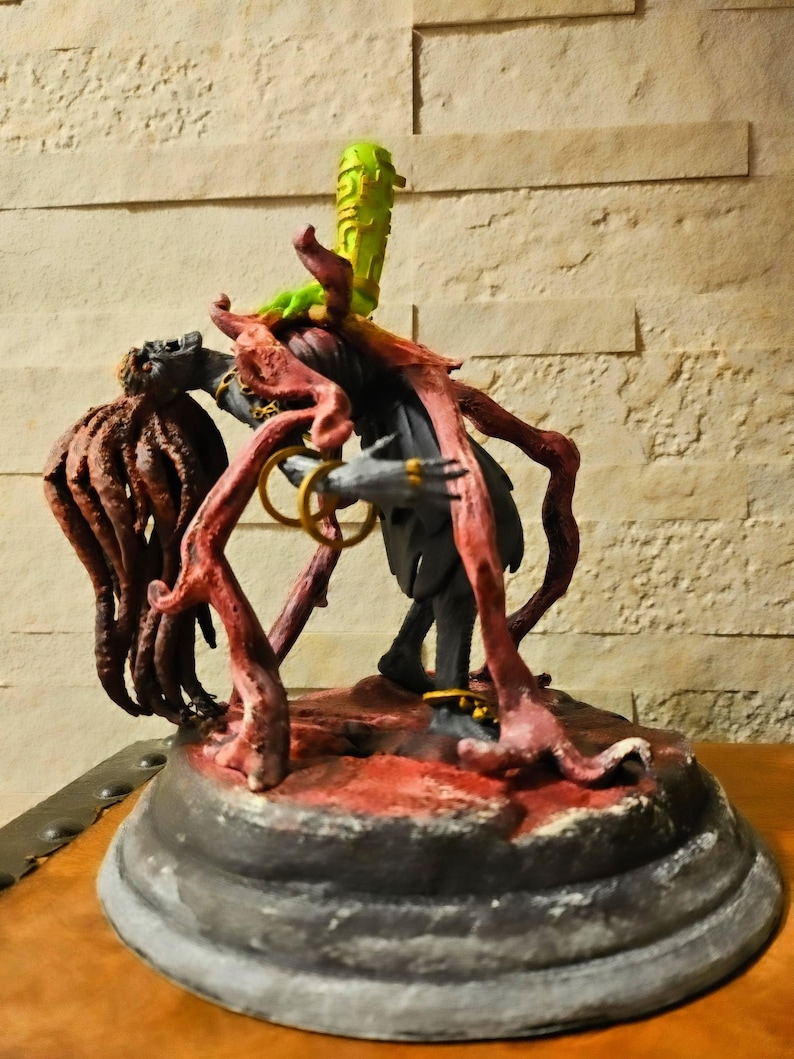 Mummy Ganondorf Inspired Statue Tears of the Kingdom Hand Painted MADE ...