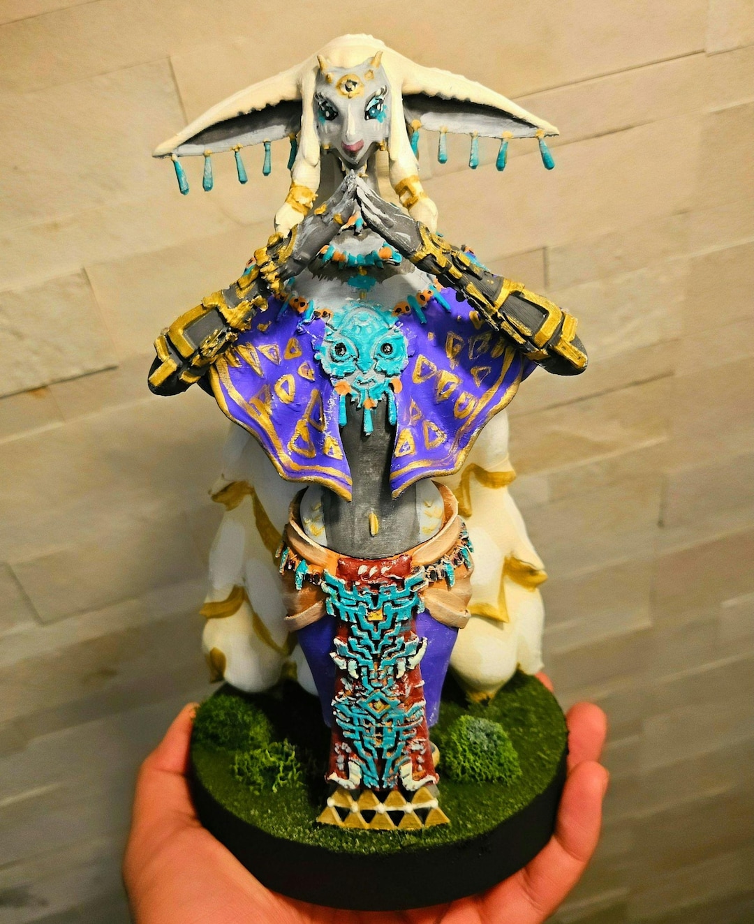 Zelda Tears of the Kingdom Inspired Rauru Statue Handpainted (choose ...