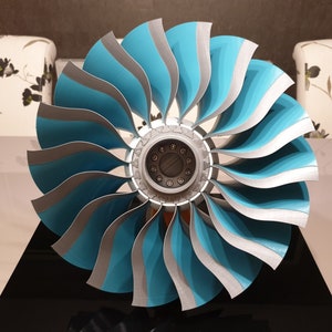 3D Printed Fan Assembly on the Jet Engine JET FA - Etsy UK