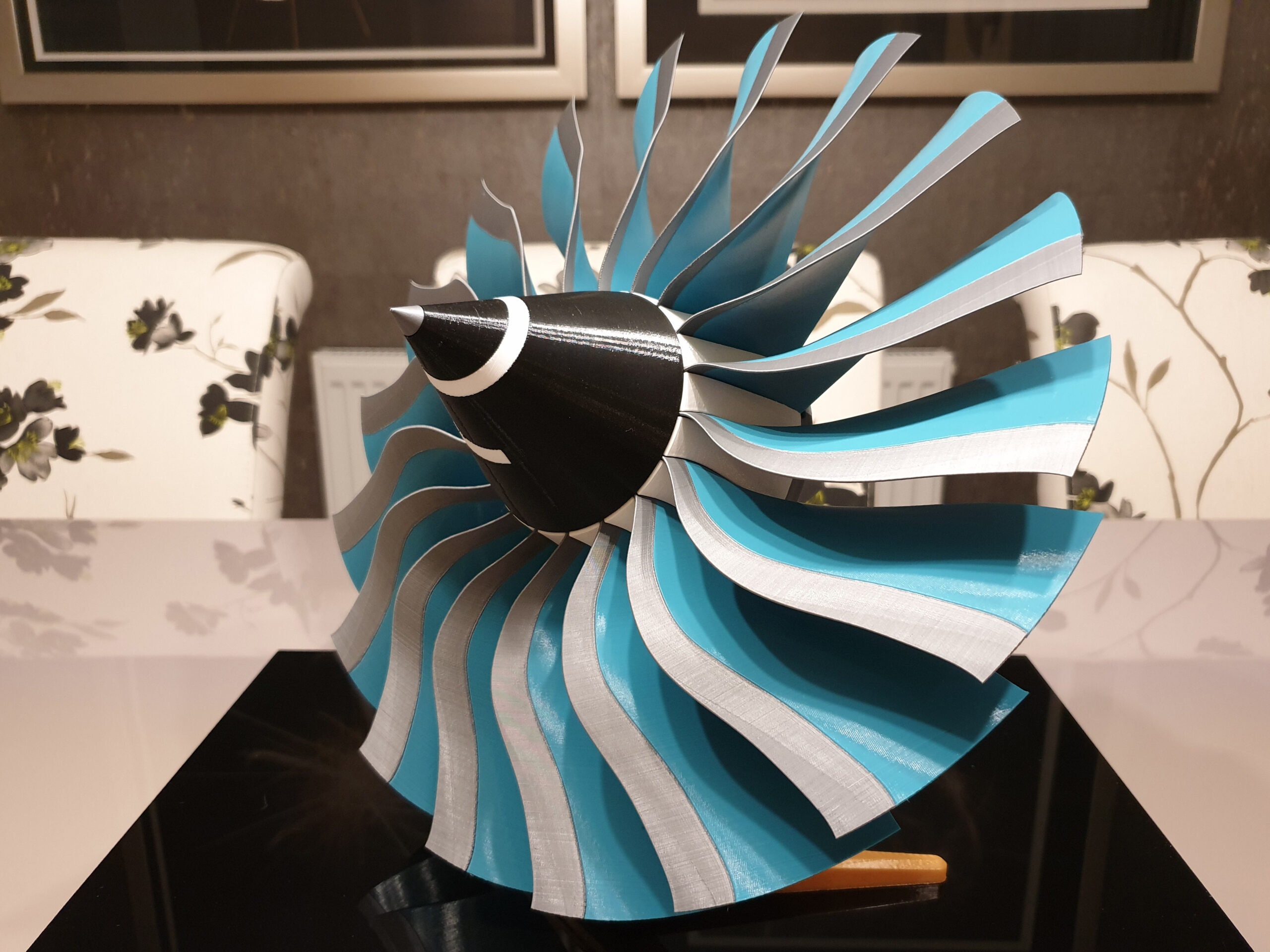 3D Printed Fan Assembly on the Jet Engine JET FA - Etsy UK